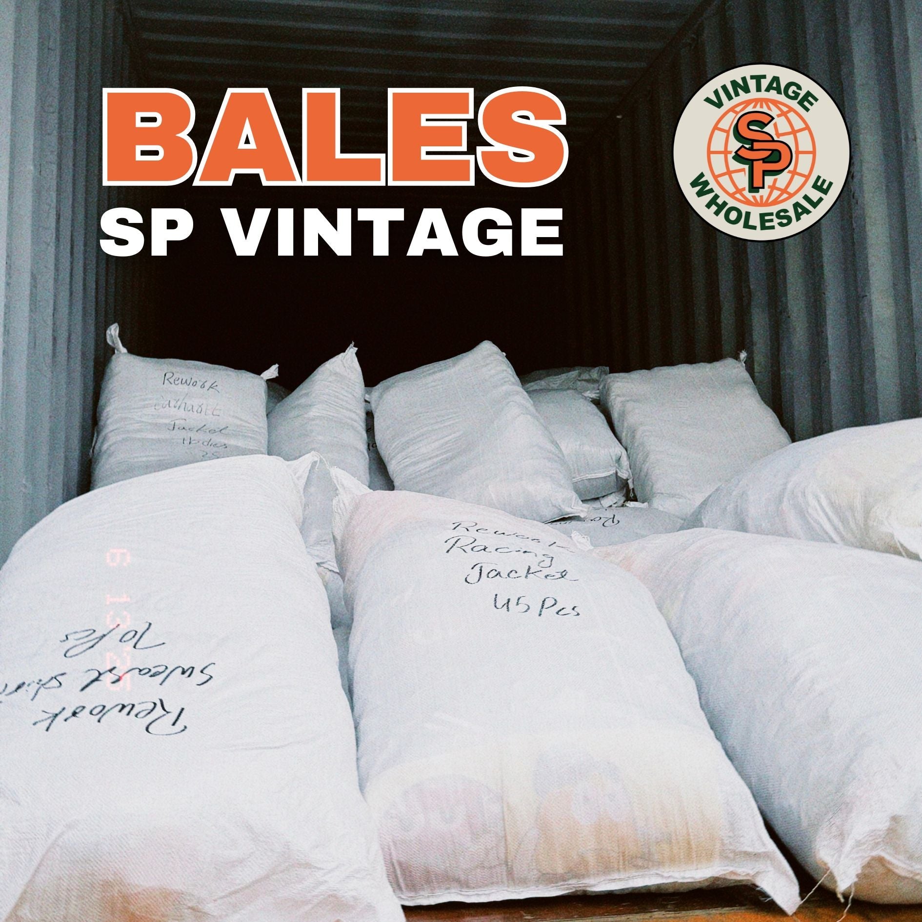 Venta de Ropa Vintage al Por Mayor en España | SP Vintage Wholesale