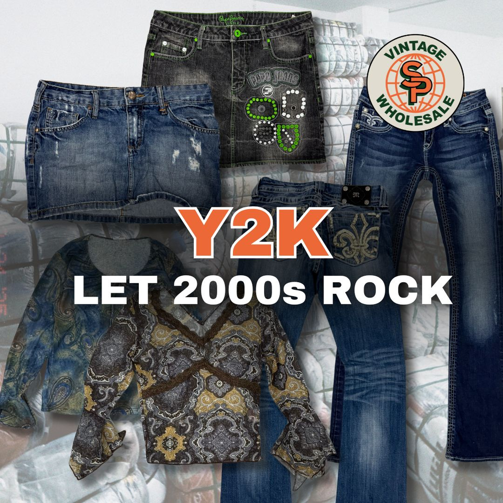 Venta de Ropa Vintage al Por Mayor en España | SP Vintage Wholesale